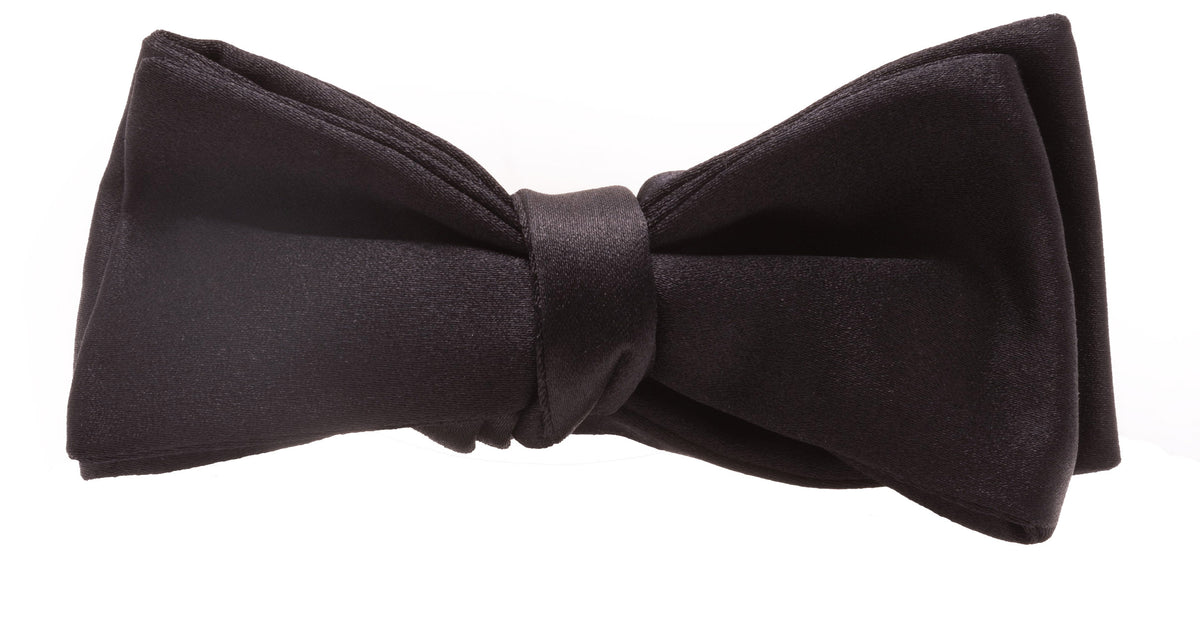dark bow tie