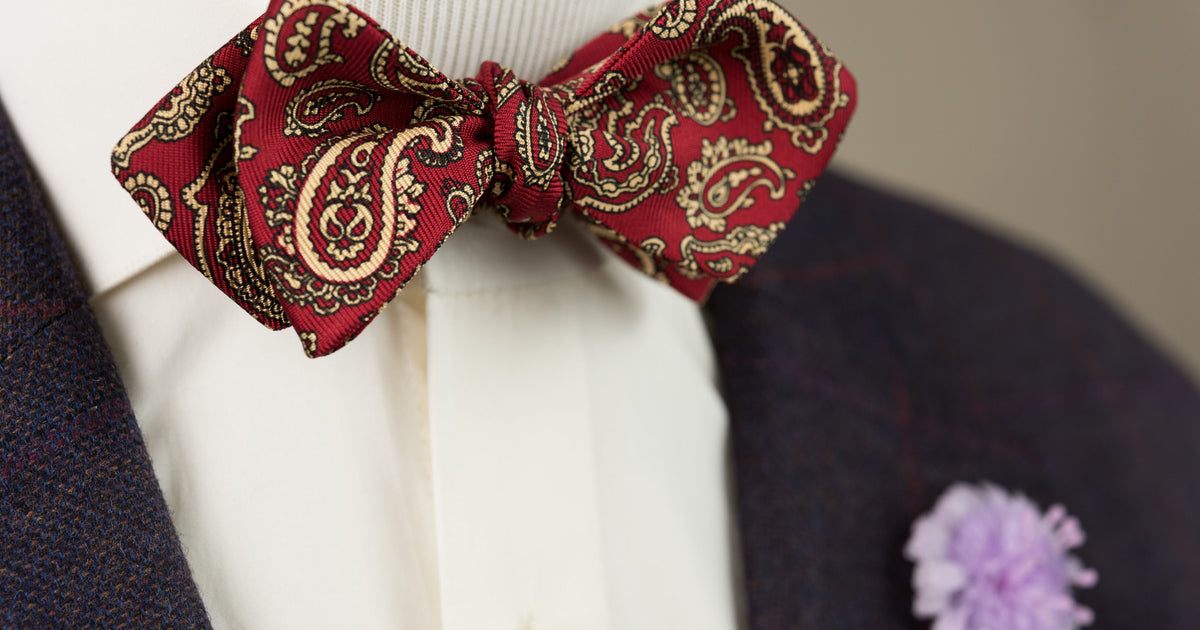 Paisley Bow Ties – Gentleman's Gazette