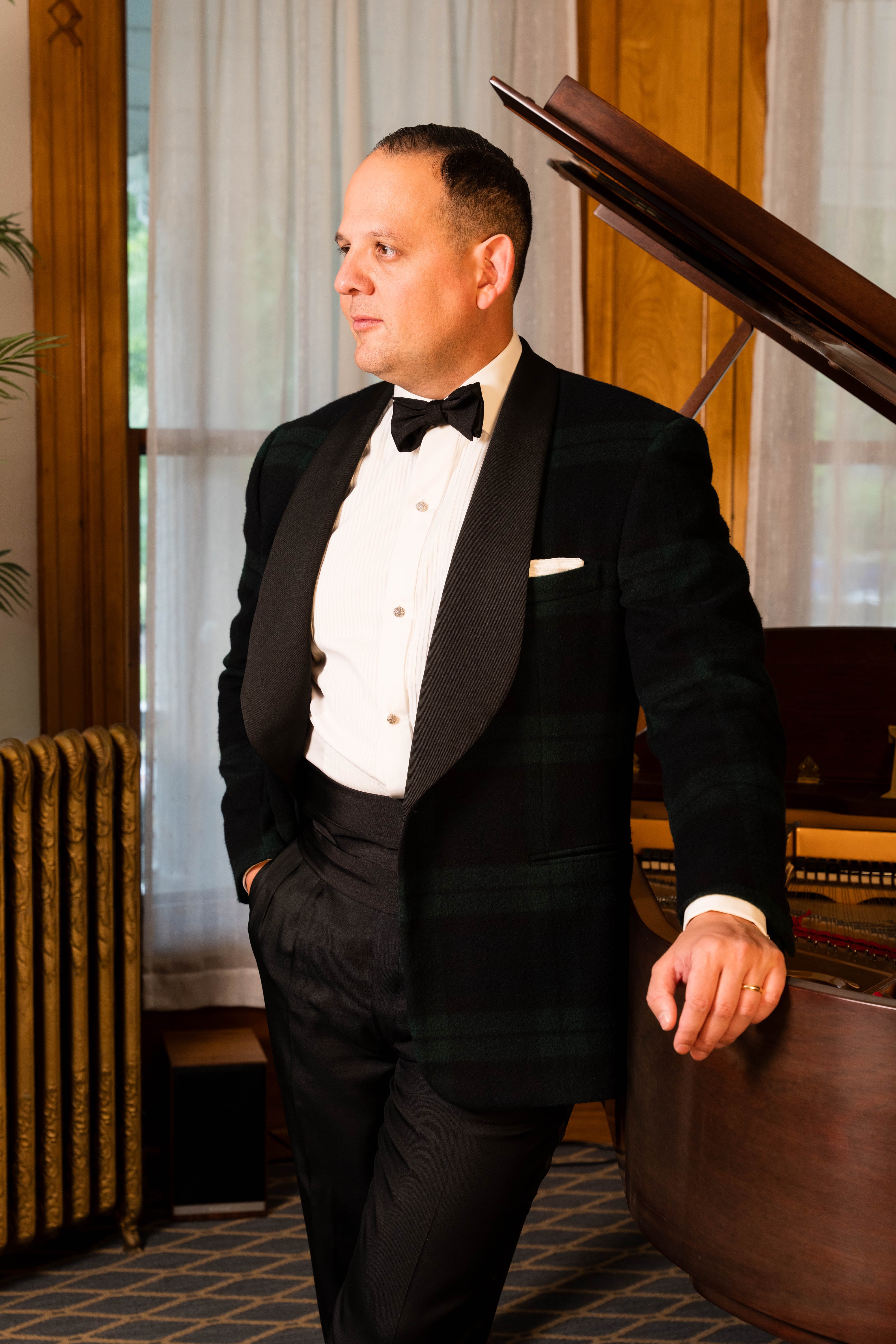 Luxury Black Tie Bundle with Platinum Accessories – Gentleman's Gazette