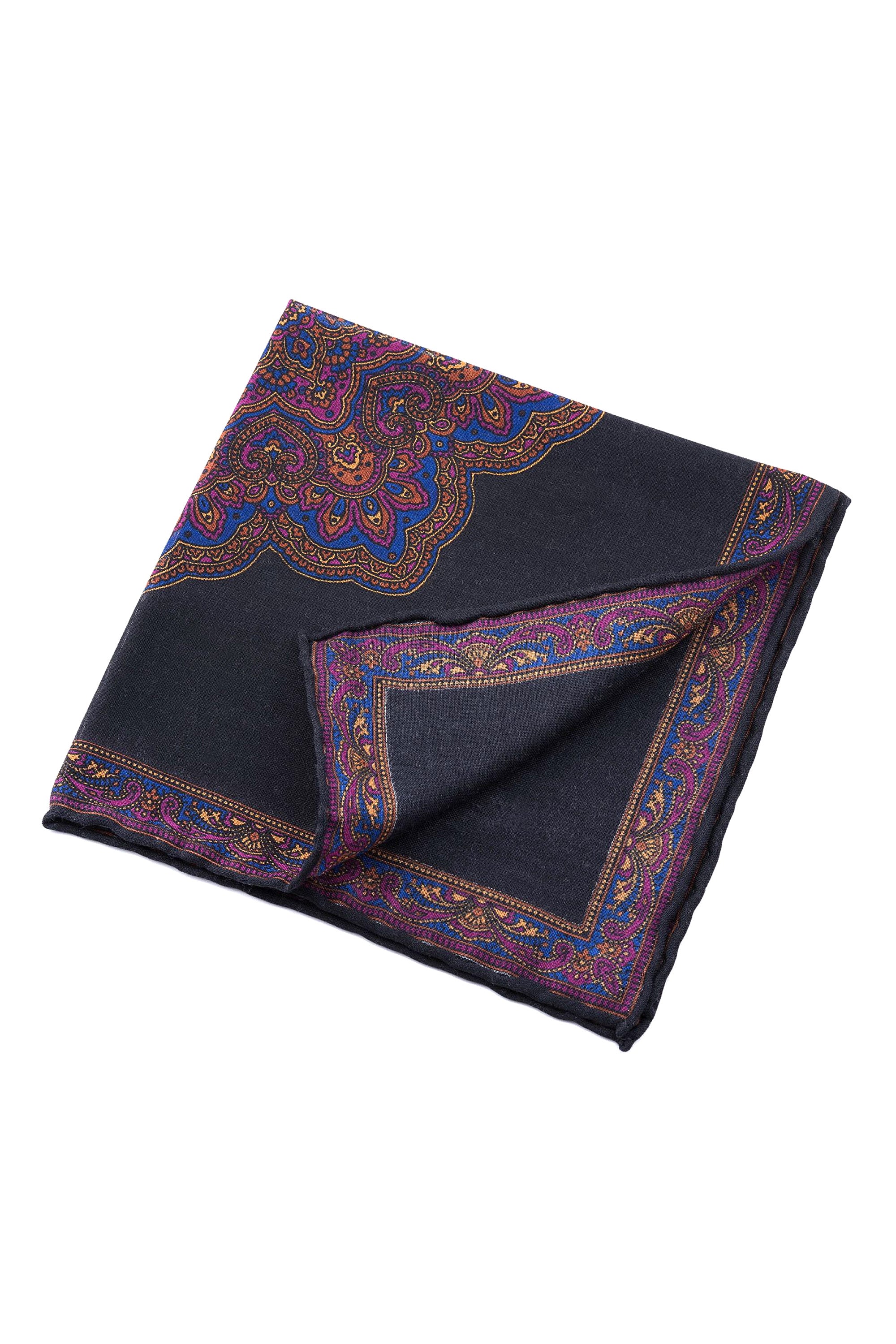 Silk Wool Paisley Pocket Squares – Gentleman's Gazette