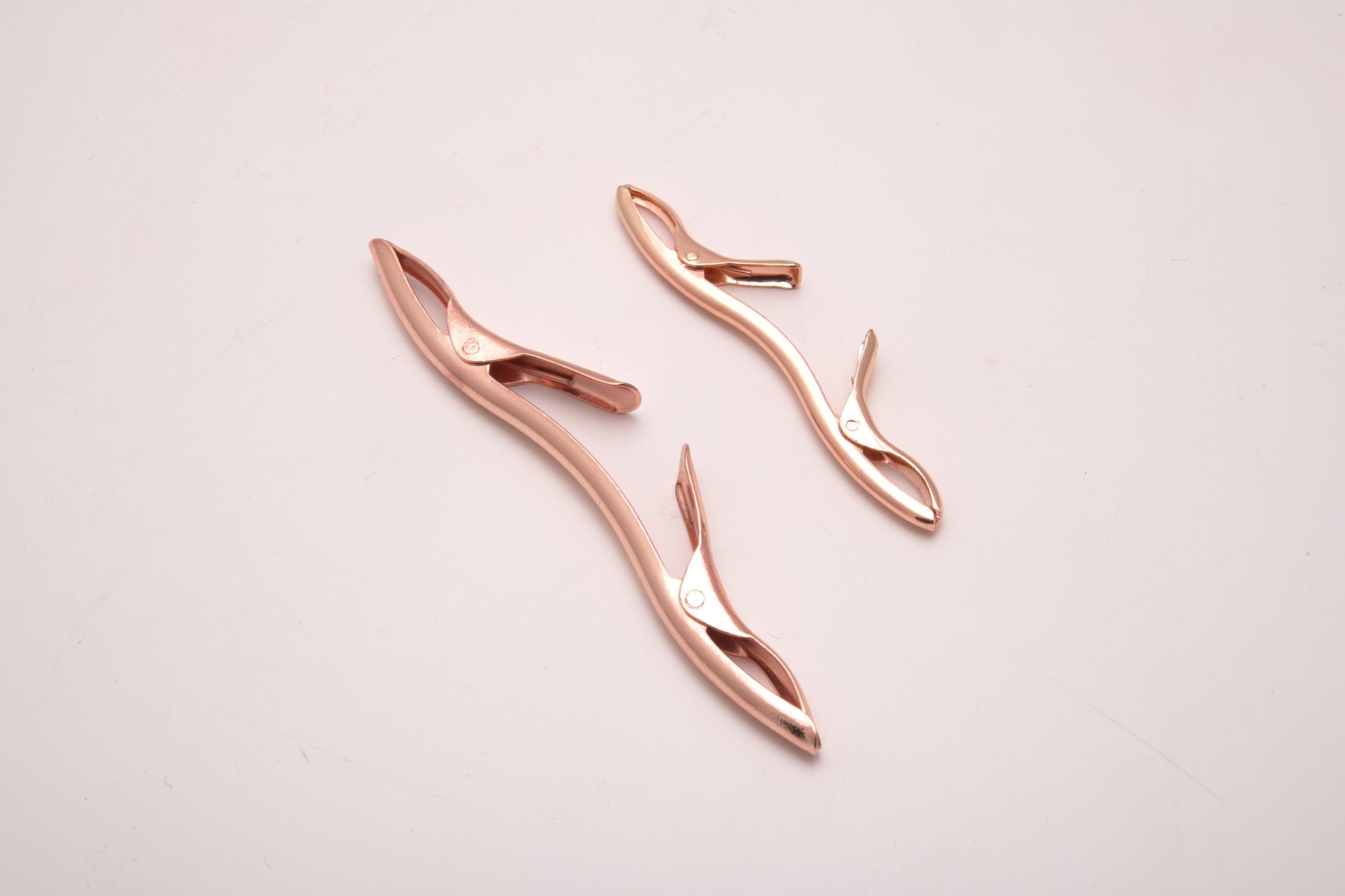 Collar Bar Clip in Rose Gold For Classic Narrow Spread Collars by Fort ...