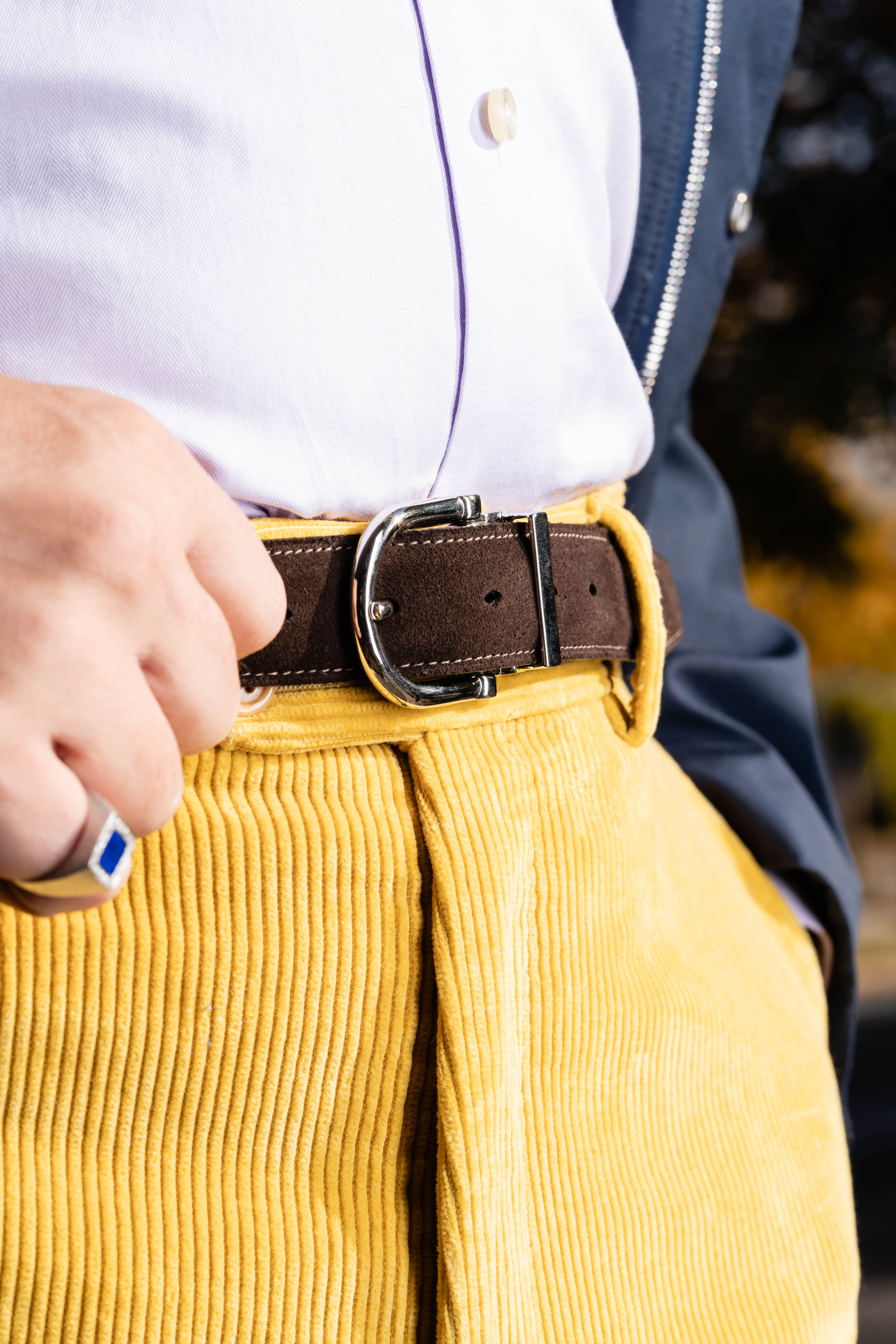 Dark Chocolate Brown Suede Calf Leather Belt – Gentleman's Gazette