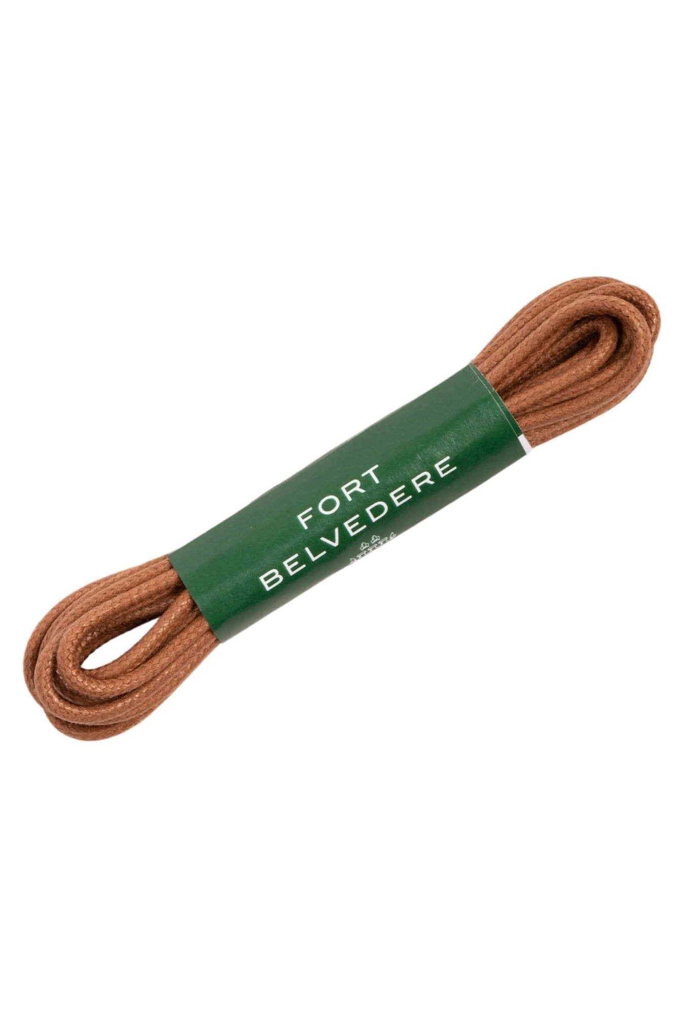 Dark Cognac Boot Laces Round Waxed Cotton - by Fort Belvedere ...