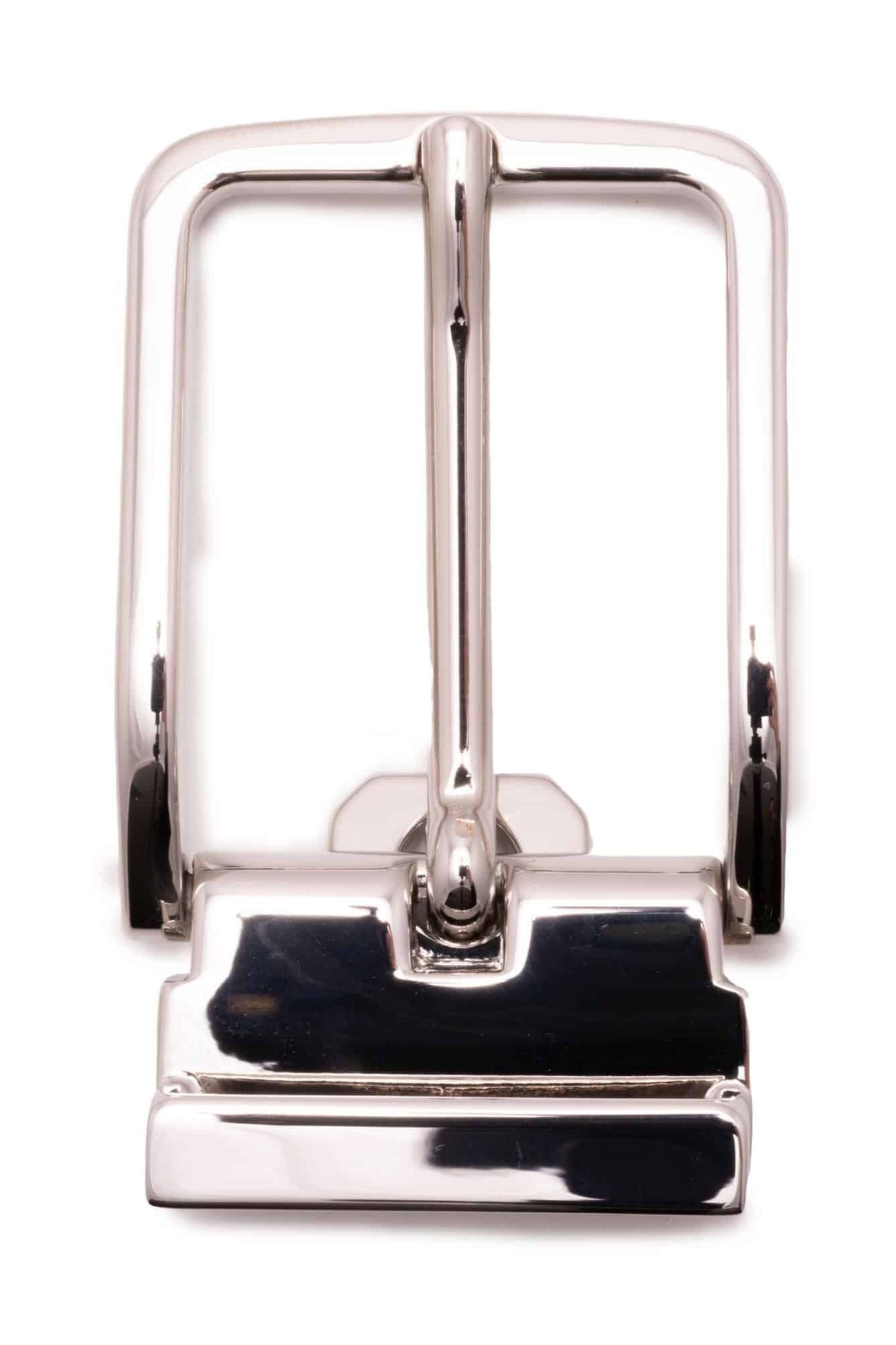 Neville Gold Solid Brass Belt Buckle Soft Corner Rectangle ...