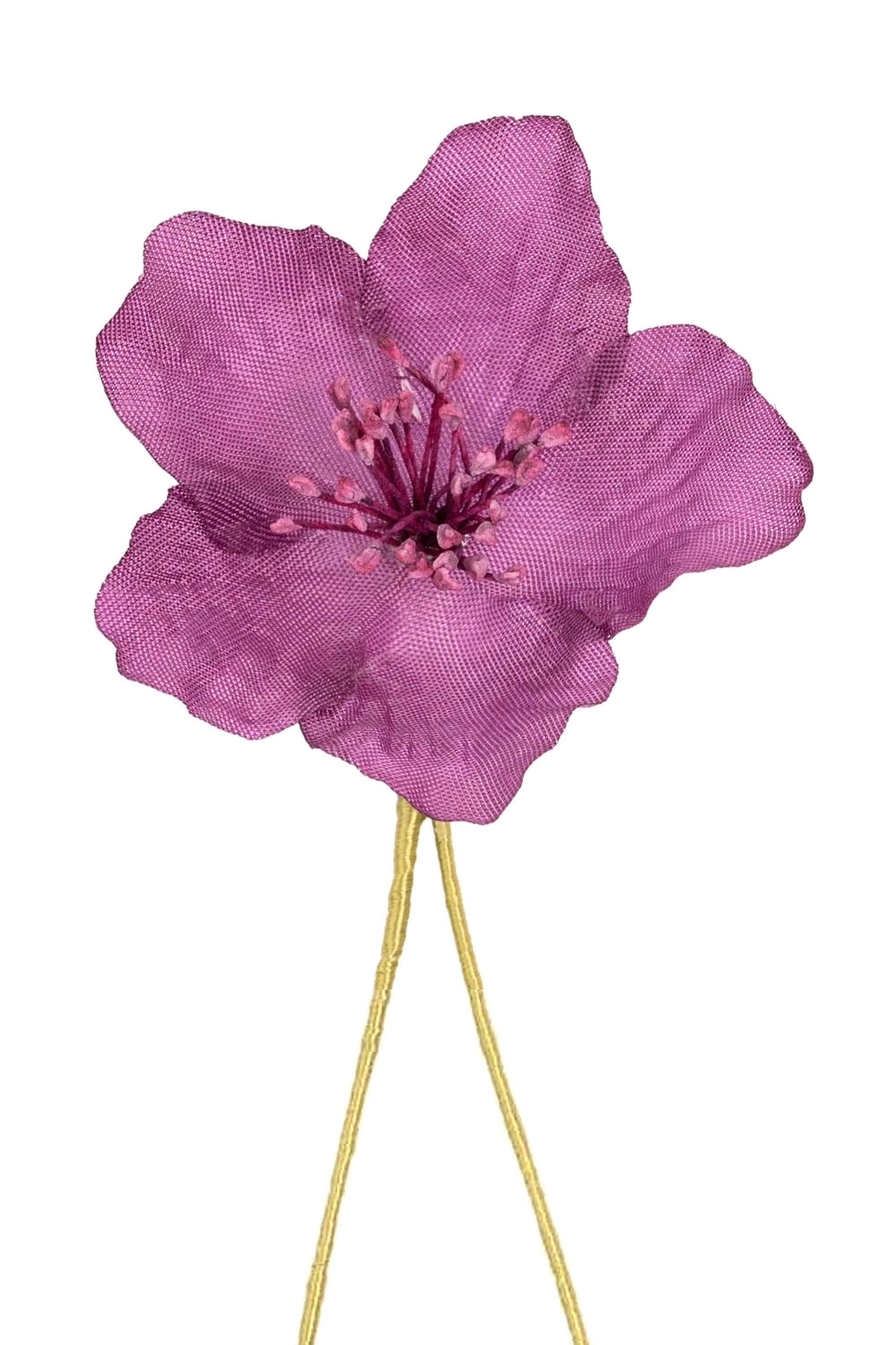 All Violet Christmas Rose Boutonniere Buttonhole Flower by Fort ...