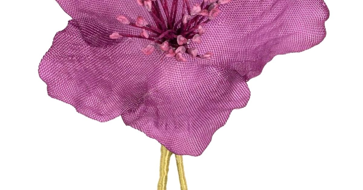 All Violet Christmas Rose Boutonniere Buttonhole Flower by Fort ...
