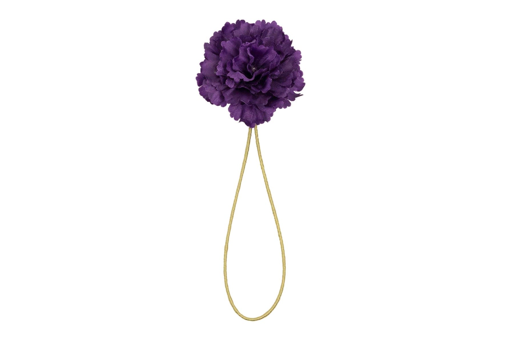 Dark Purple Mini Carnation Boutonniere Buttonhole Flower by Fort ...