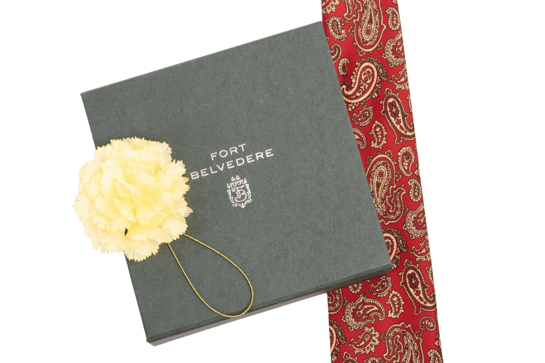 Golden Yellow Carnation Boutonniere Buttonhole Flower by Fort Belvedere ...