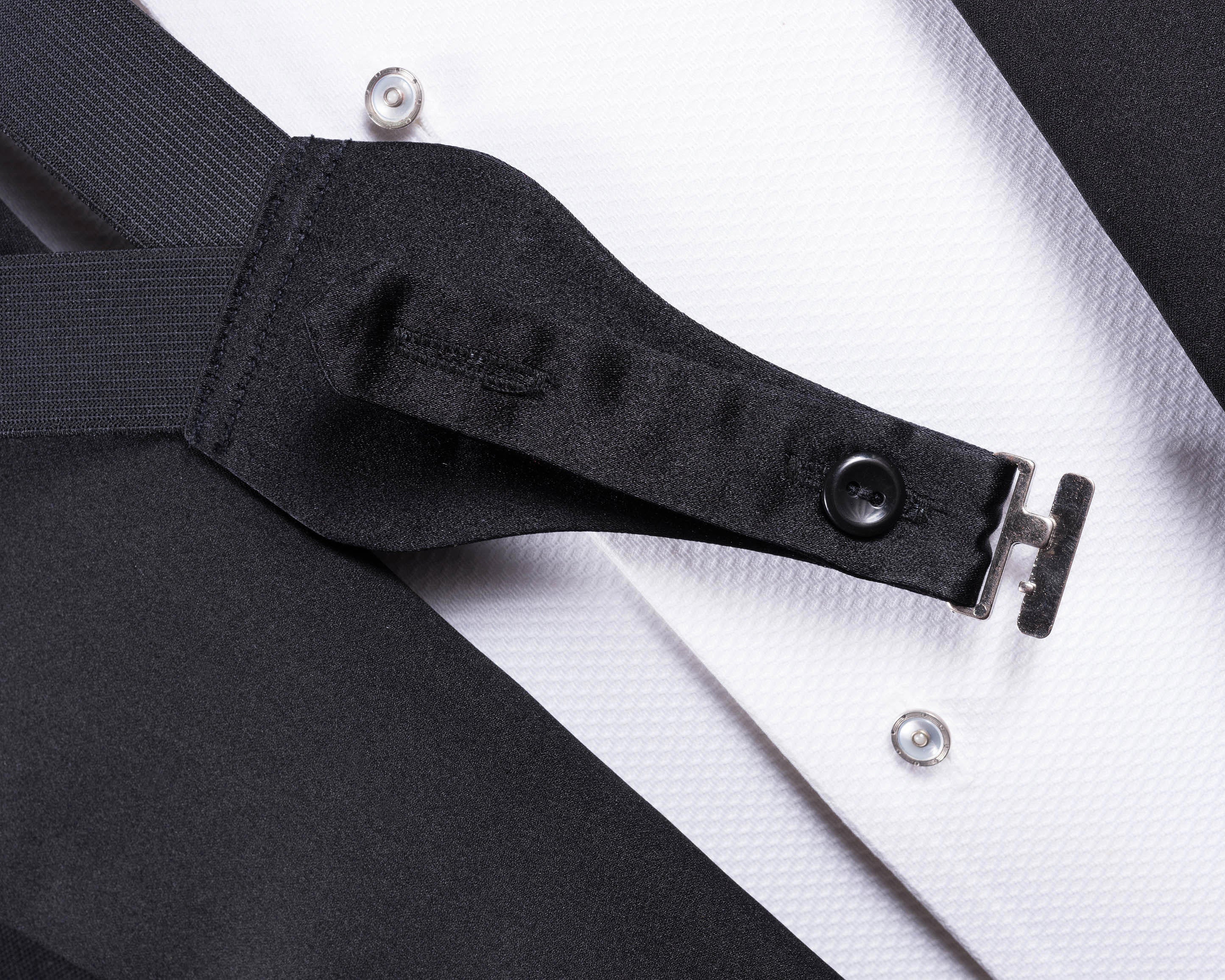 Cummerbund in Black Silk Satin - Fort Belvedere – Gentleman's Gazette