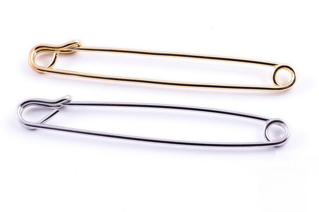 Collar Pin Safety Pin in Gold by Fort Belvedere – Gentleman's Gazette