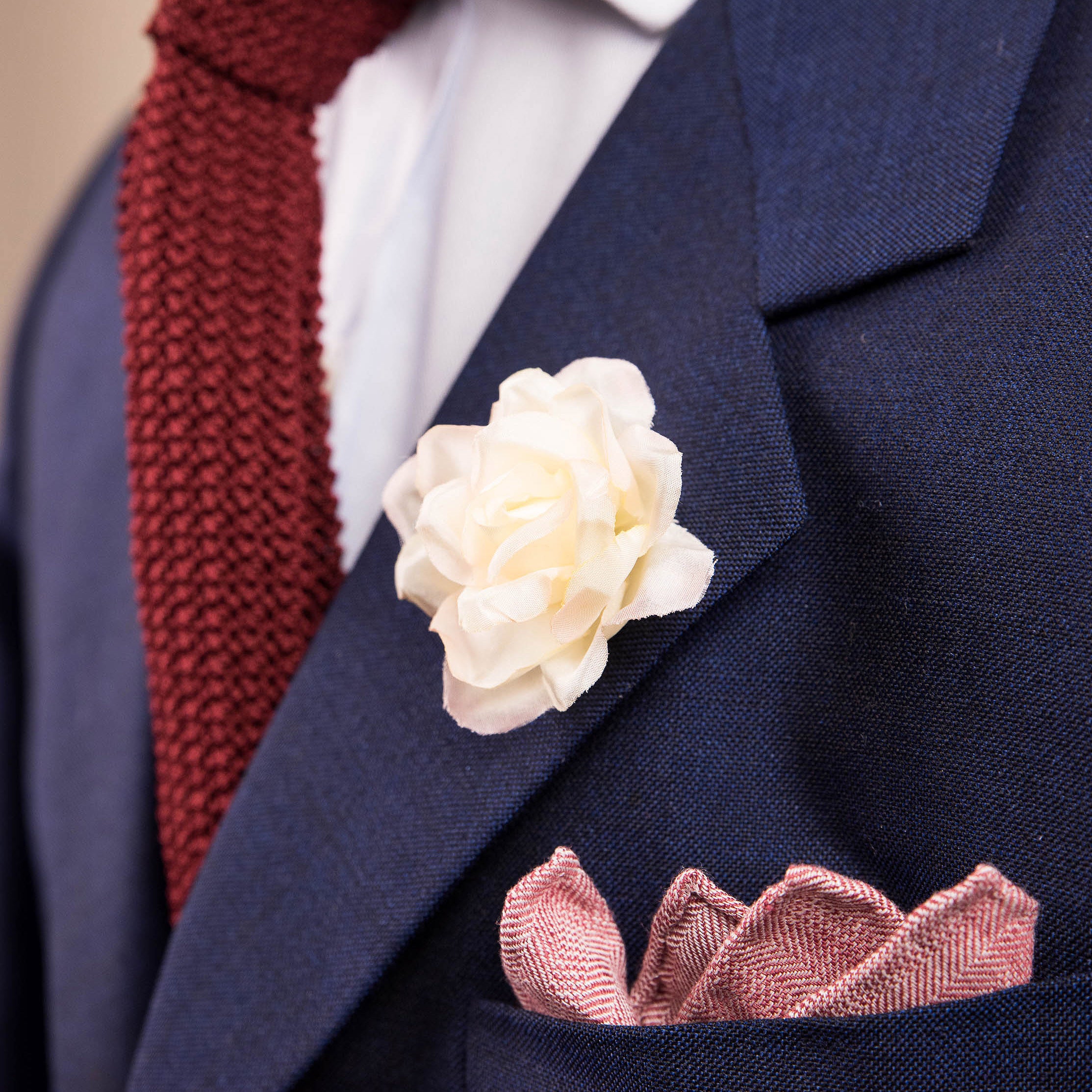 Knit Tie in Burgundy Solid Red Silk - Fort Belvedere – Gentleman's Gazette