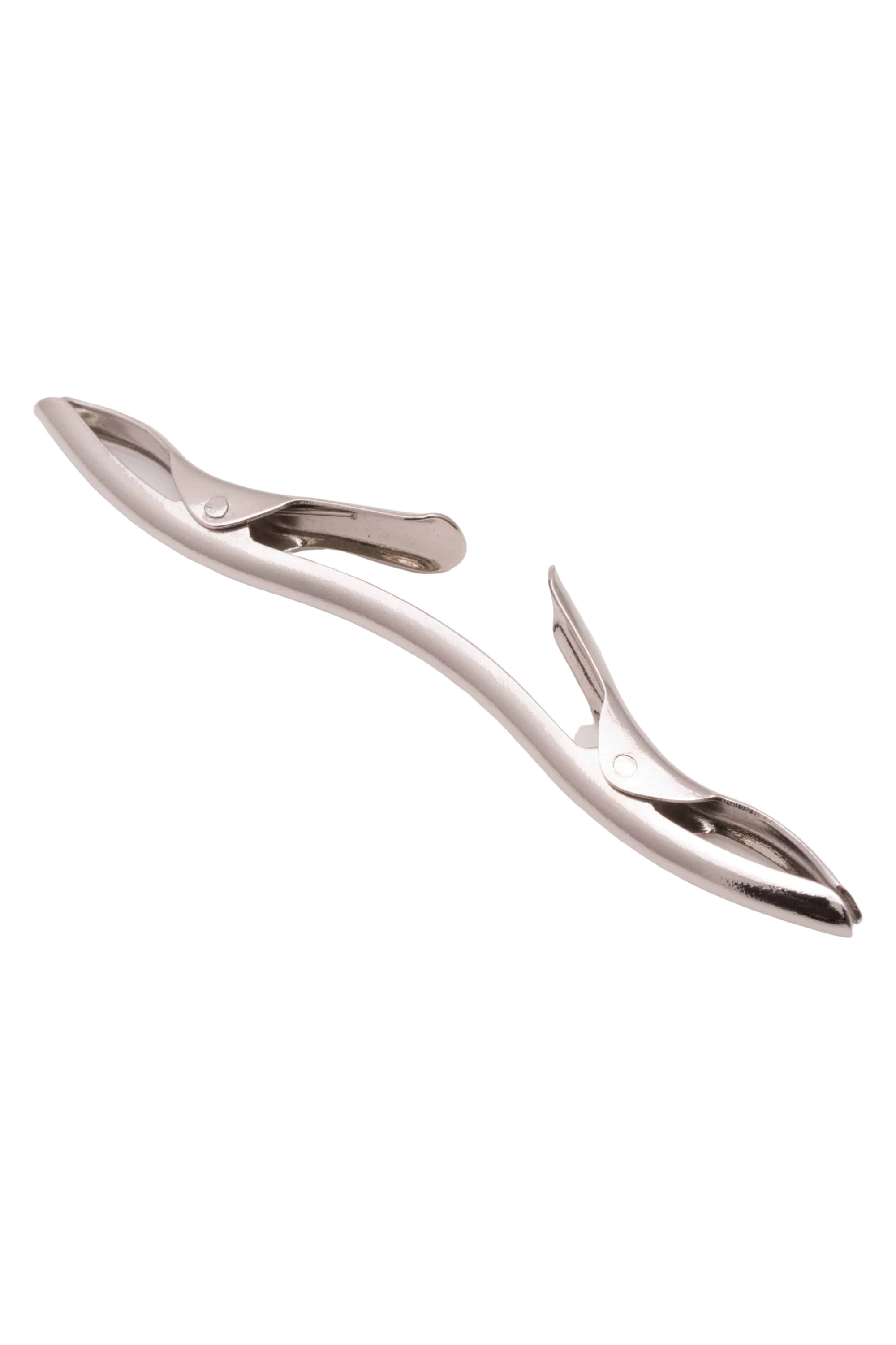 Large Silver 70mm Collar Clip for Modern Medium Spread Collars ...