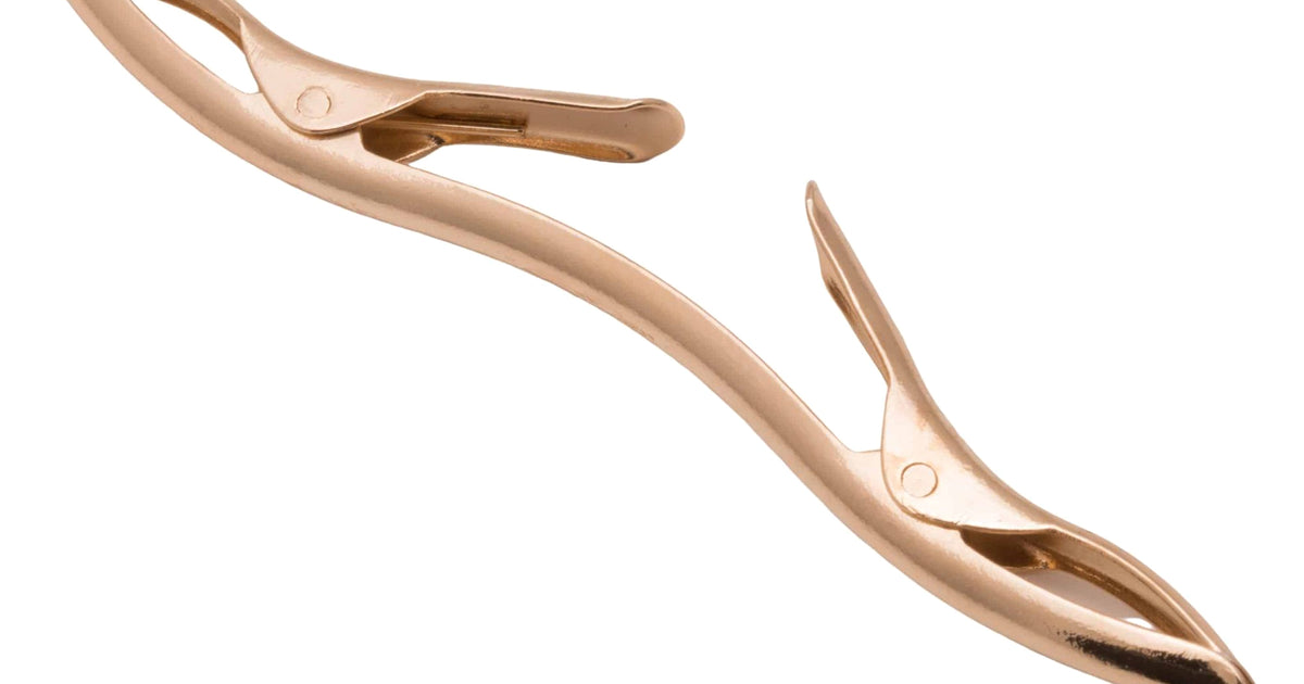 Large Gold 70mm Collar Clip for Modern Medium Spread Collars ...