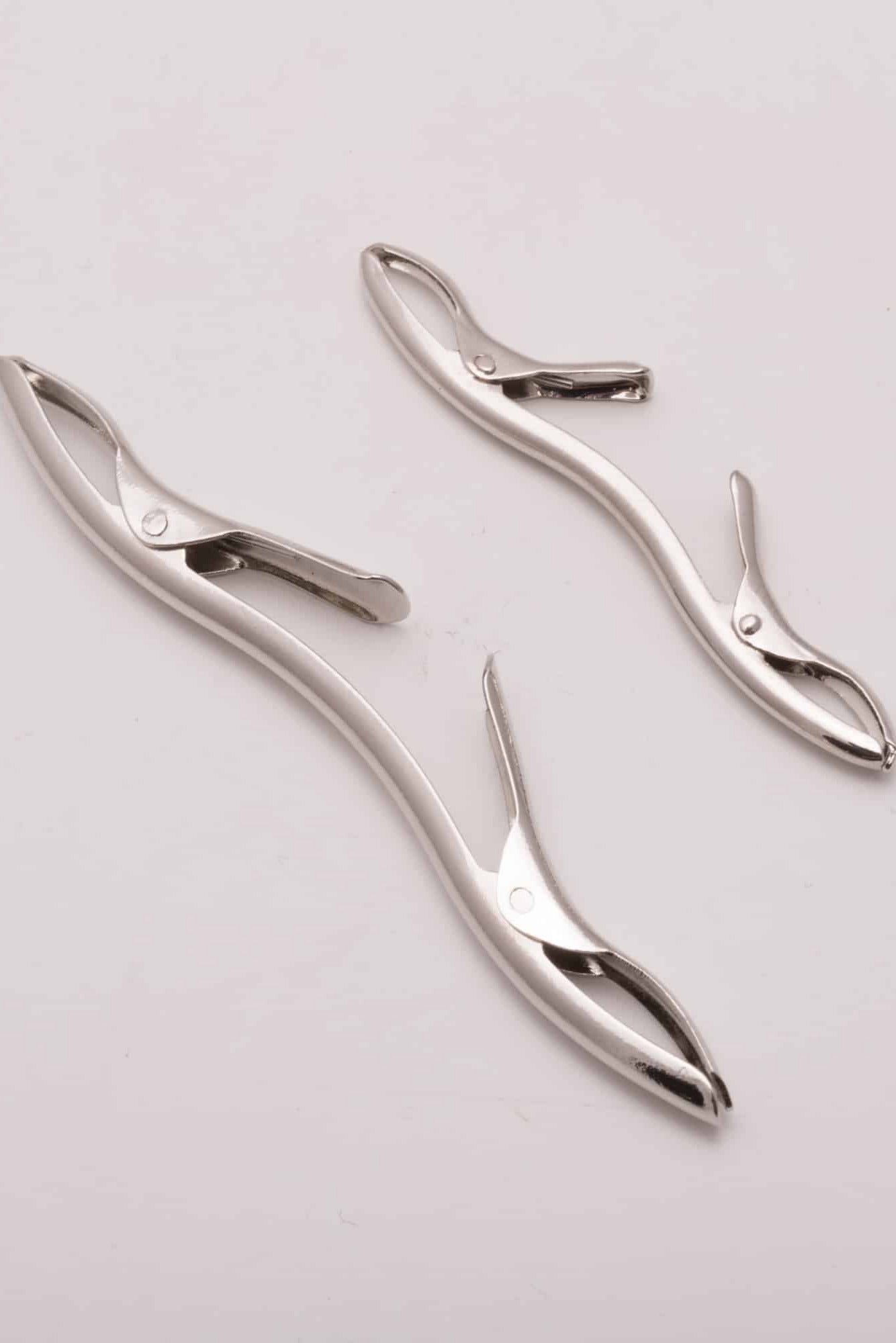 Large Silver 70mm Collar Clip for Modern Medium Spread Collars ...