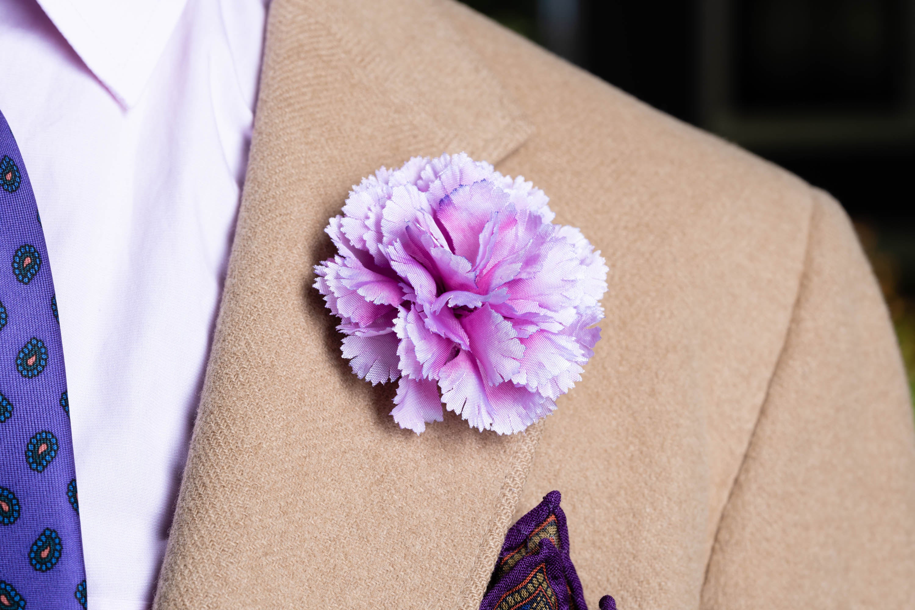 Pale Pink Mini Carnation Boutonniere Buttonhole Flower Fort Belvedere ...