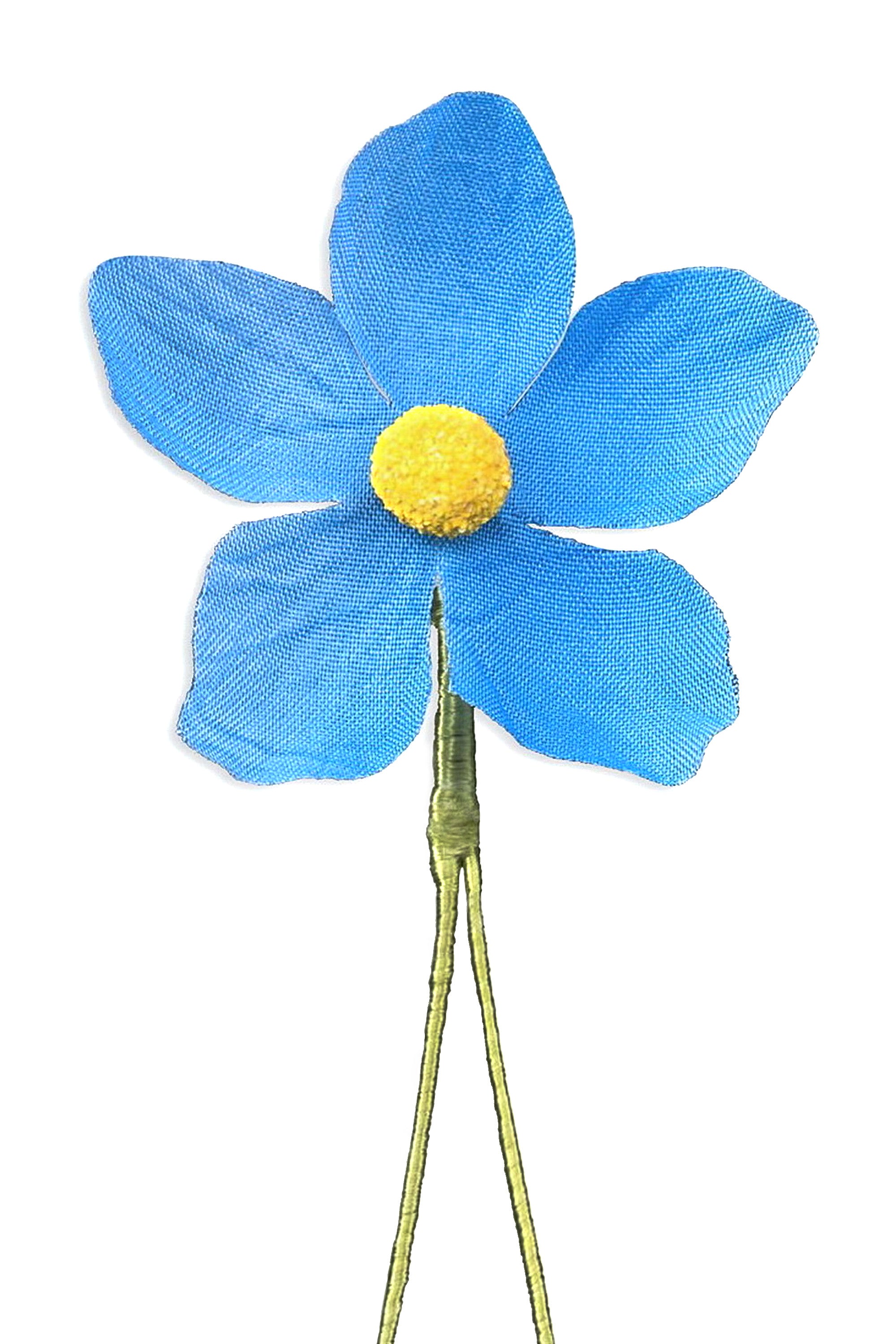Light Blue Forget me not Boutonniere Buttonhole Flower by Fort ...
