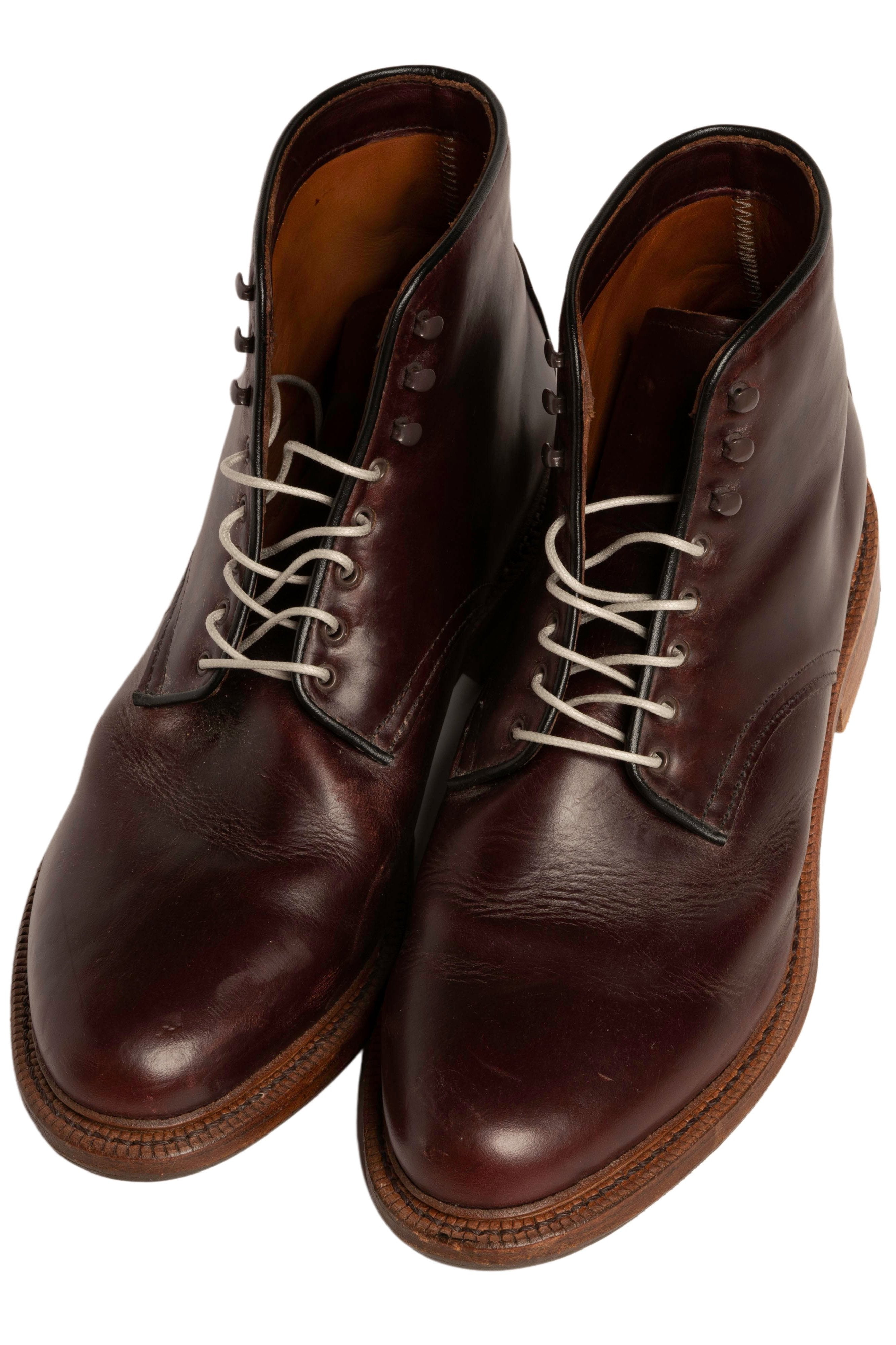 Medium Grey Boot Laces Round Waxed Cotton - by Fort Belvedere ...