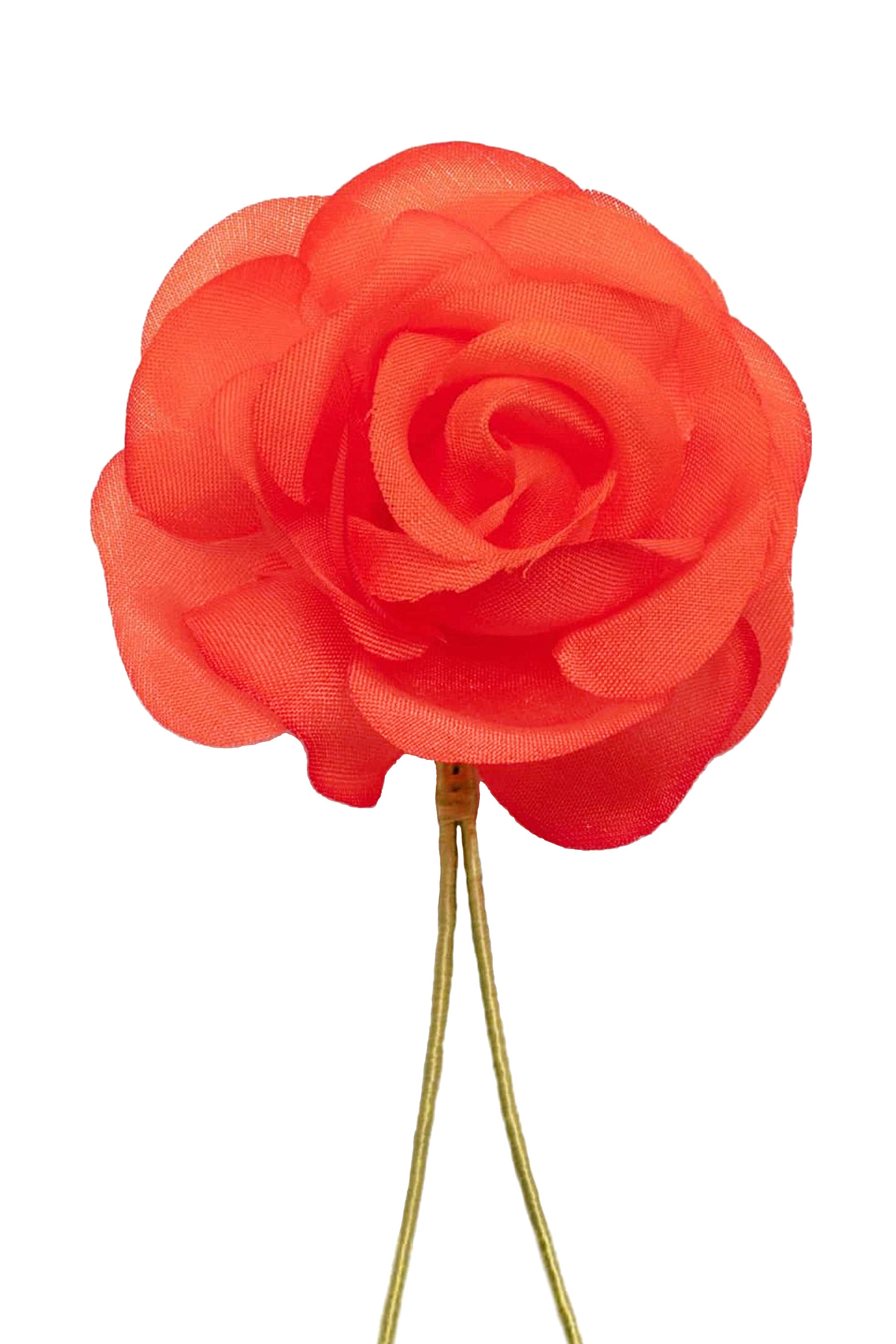 Orange Red Spray Rose Boutonniere Buttonhole Flower by Fort Belvedere ...