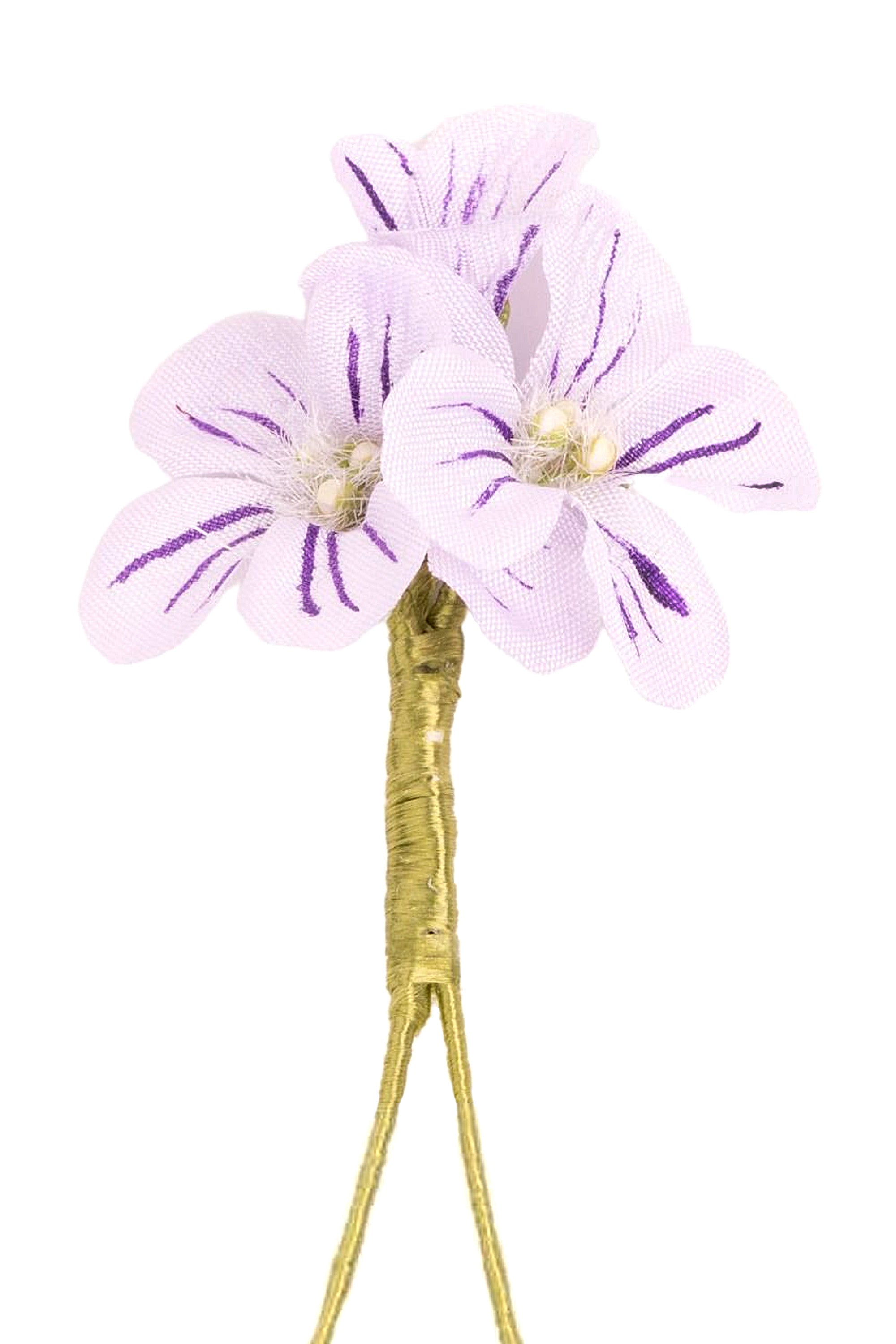Pale Violet Triple Wood Sorrel Boutonniere Buttonhole Flower Fort ...