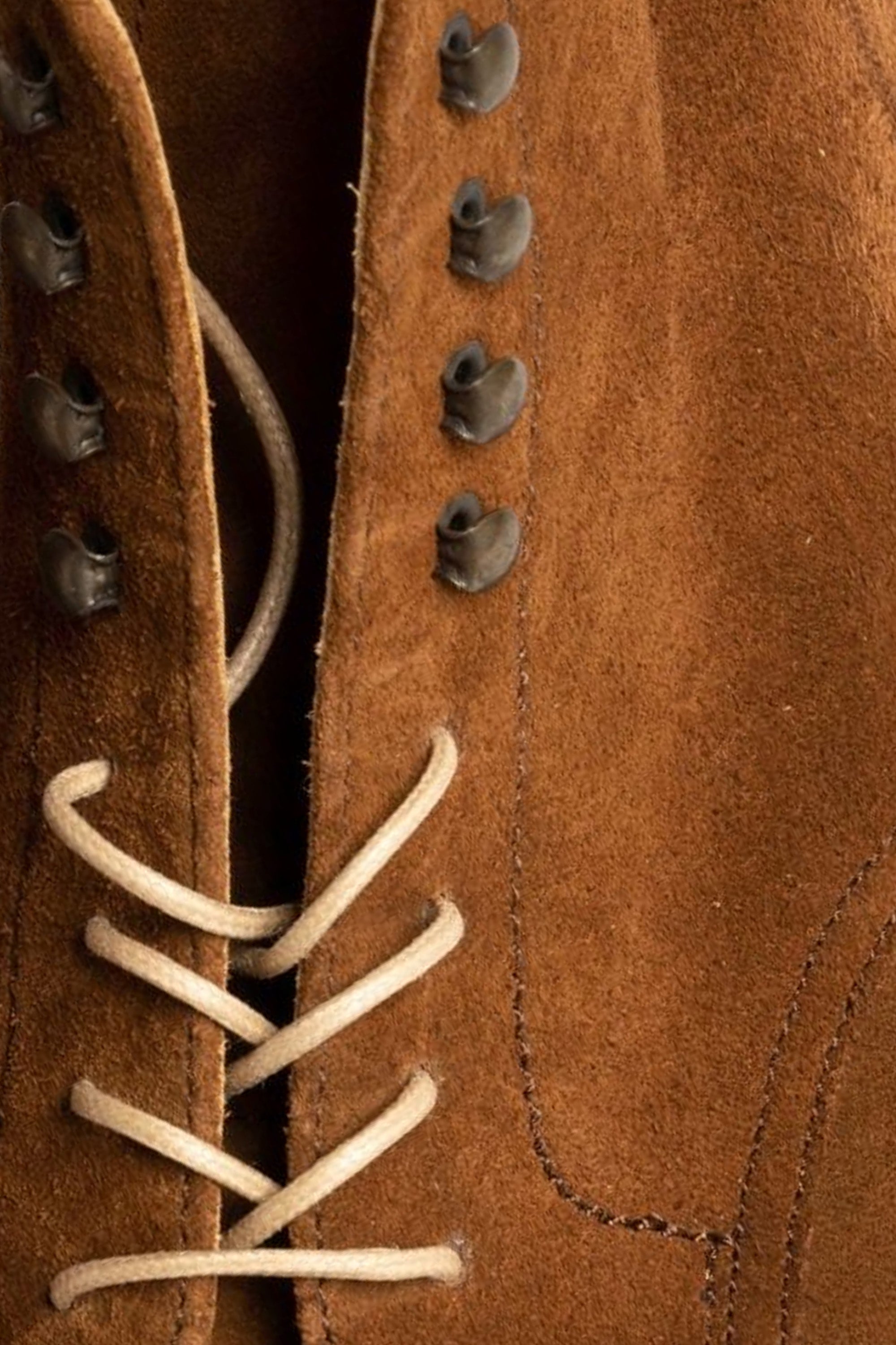 Intense Beige Boot Laces Round Waxed Cotton - by Fort Belvedere ...