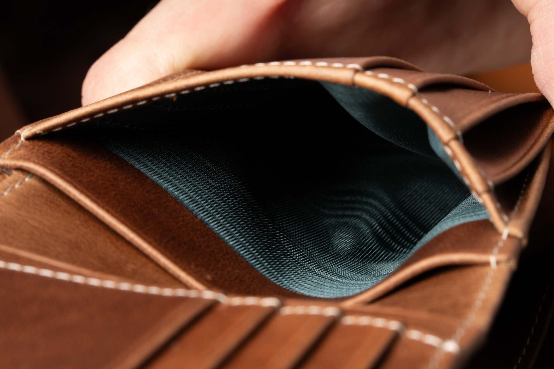 Saddle Brown Bifold Wallet in Full-Grain Montecristo Leather ...