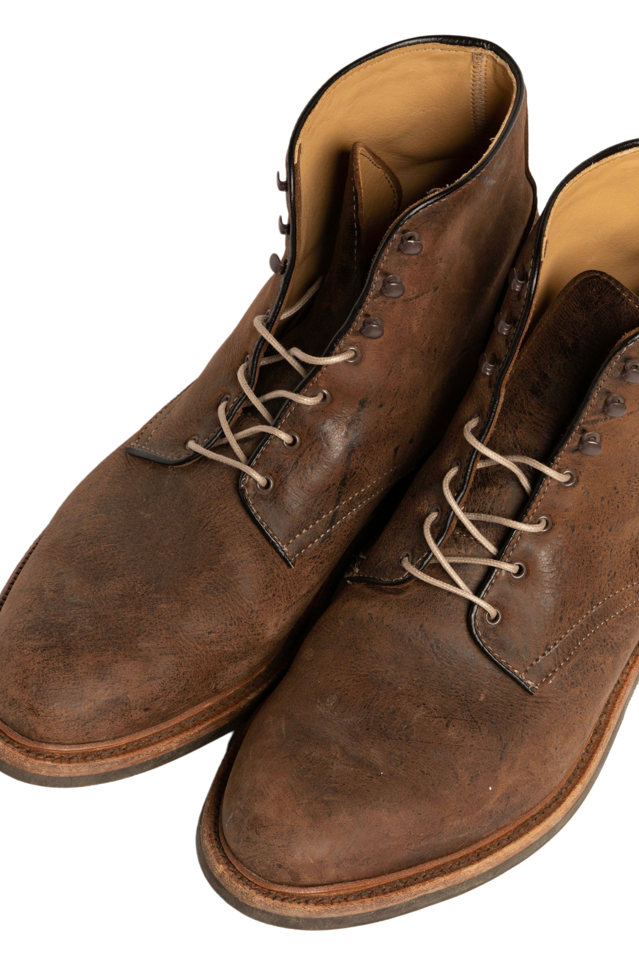 Sand Boot Laces Round Waxed Cotton - by Fort Belvedere – Gentleman's ...