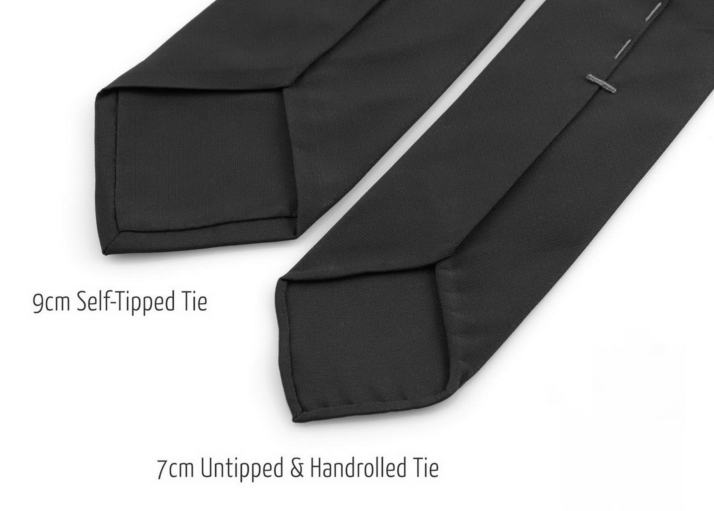Wedding Tie in Pure Silk Stripes Handmade in 3 Sizes for Short, Regular ...