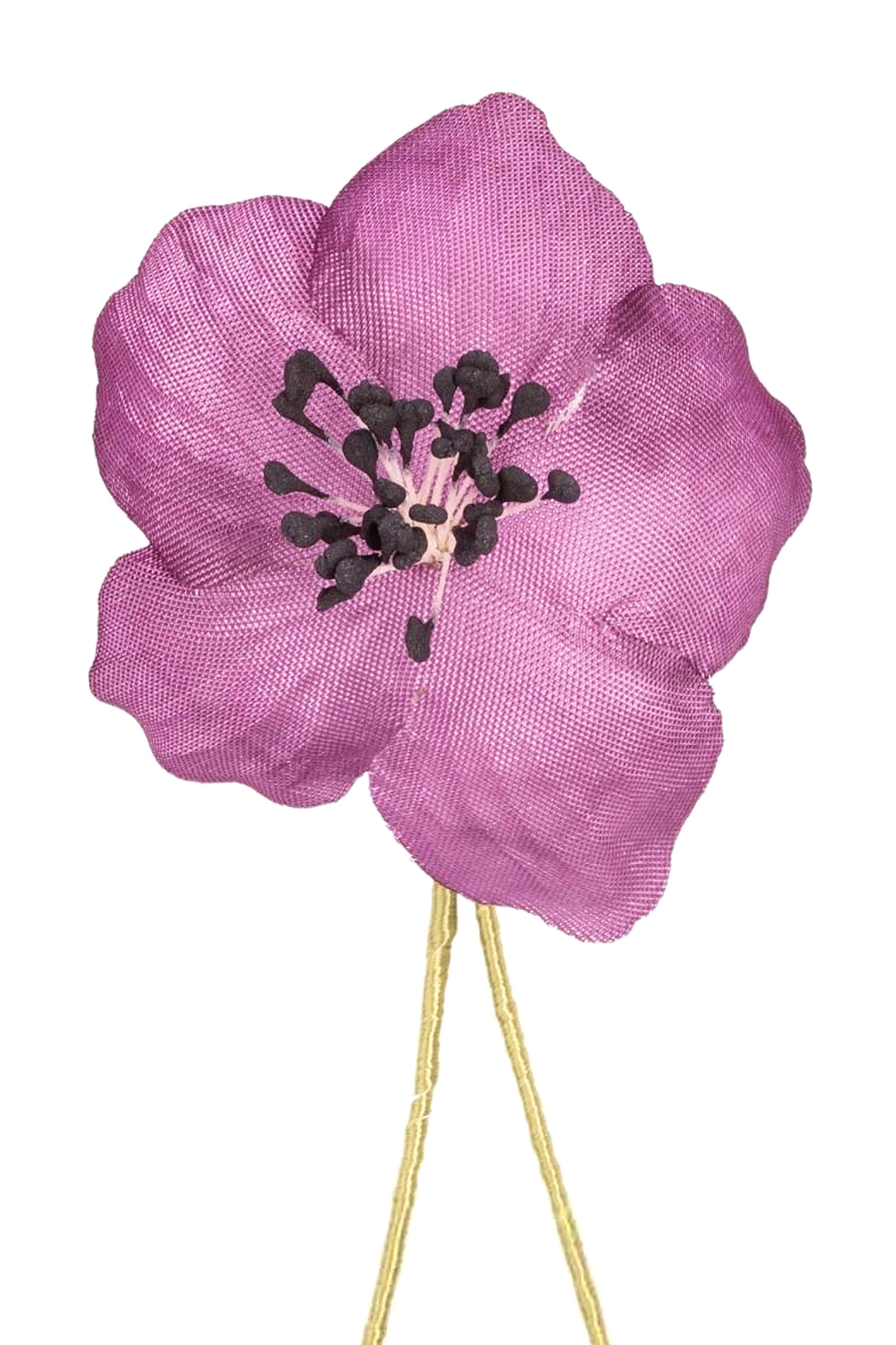 Violet and Black Christmas Rose Boutonniere Buttonhole Flower Fort ...