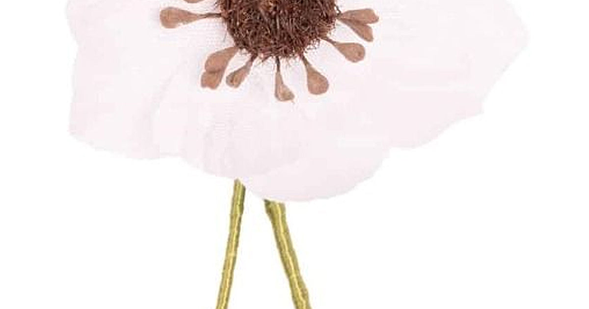 White and Brown Lotus Flower Boutonniere Buttonhole Flower Fort ...