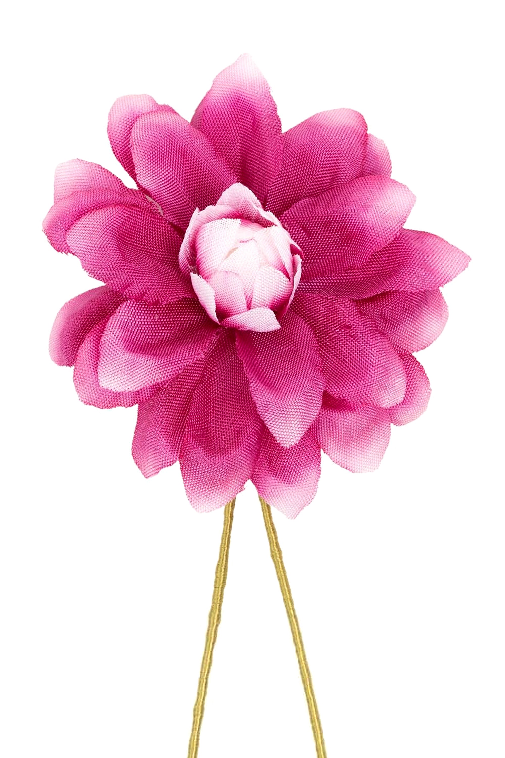 White and Magenta Dahlia Boutonniere Buttonhole Flower by Fort ...