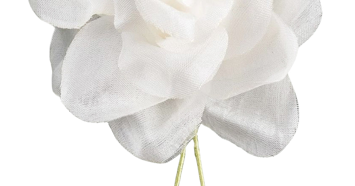White Spray Rose Boutonniere Buttonhole Flower Fort Belvedere ...